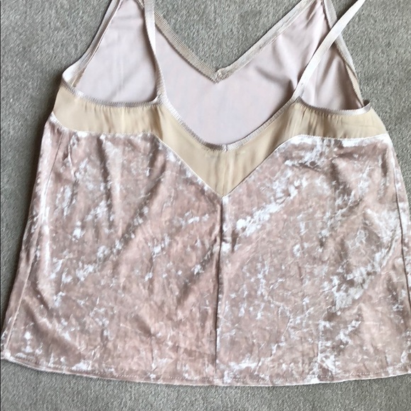Zara | Tops | Zara Velvet Tank | Poshmark